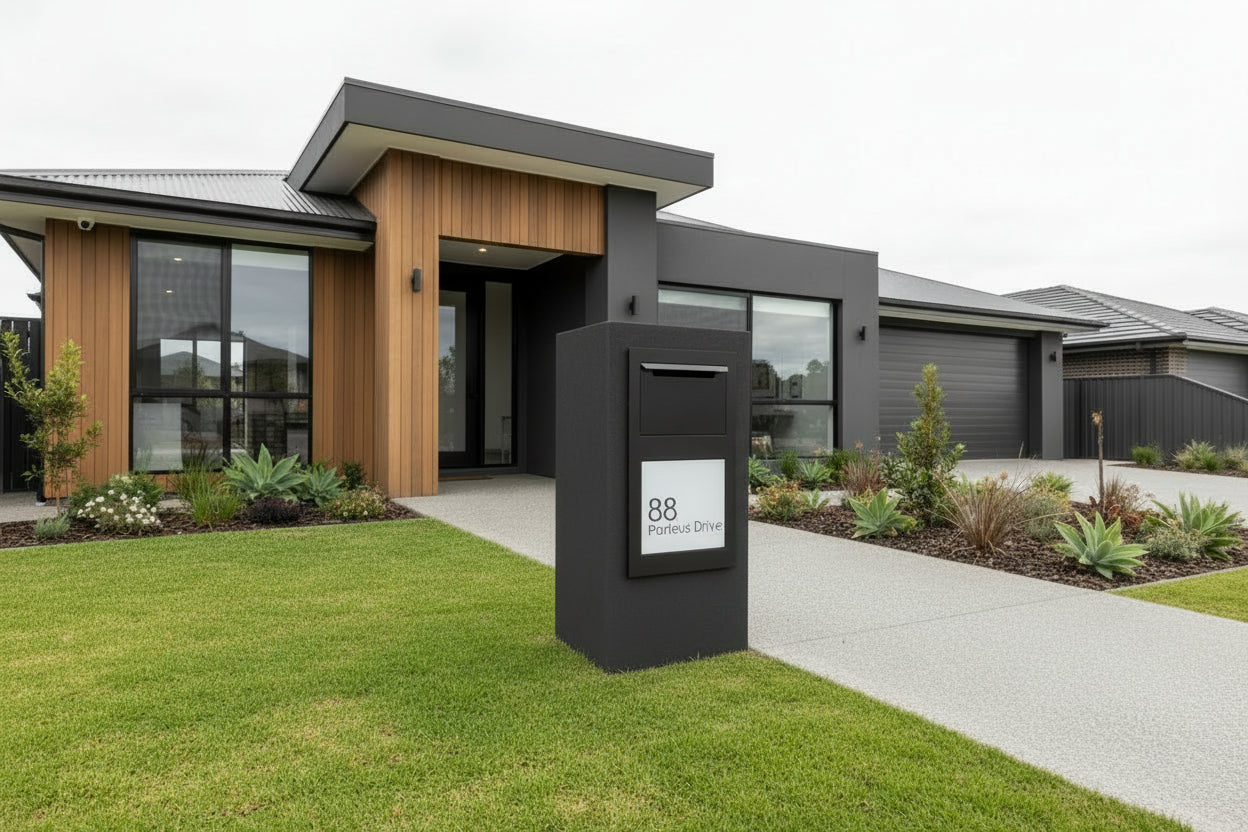 Yarruwala Brick-in Parcel Box – Bungalow Signs